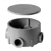 Carlon Junction Box W/Cover — AC Construction Depot