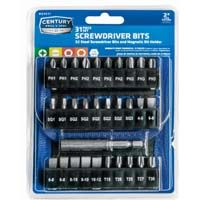 Century Screwdriver Bit Set - 31 Pc – AC Construction Depot