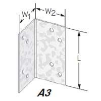 MiTek Angle Clip - 1-7/16 x 1-7/16 x 2-3/4" — AC Construction Depot