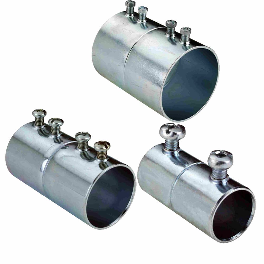 3" EMT Coupling Set Screw Steel — AC Construction Depot