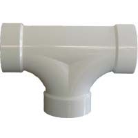 Charlotte Pipe DWV PVC 2-Way Cleanout Fitting - 3" — AC Construction Depot